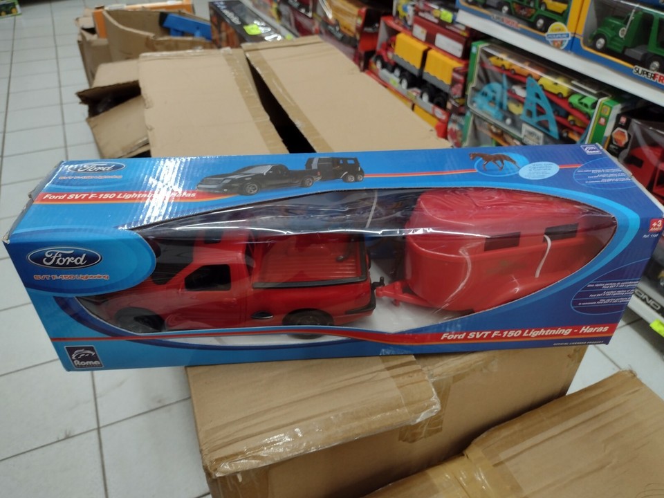 Rare Ford F-150 SVT Lightning Toy from Brazil - Horse Trailer ...