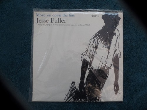 Jesse Fuller Move on Down the Line Topic 12" LP 33 RPM UK12T134 Sealed ...