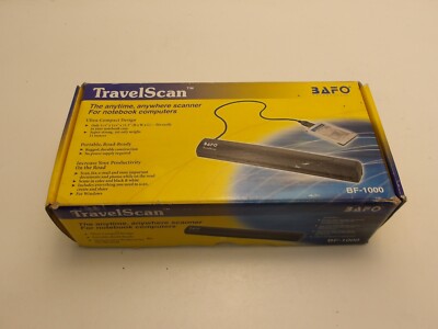 BAFO TravelScan Pro BF-1000 Portable Document Scanner. NEW | eBay