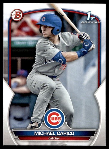 2023 Bowman Draft Michael Carico RC Chicago Cubs #BD-170 | eBay