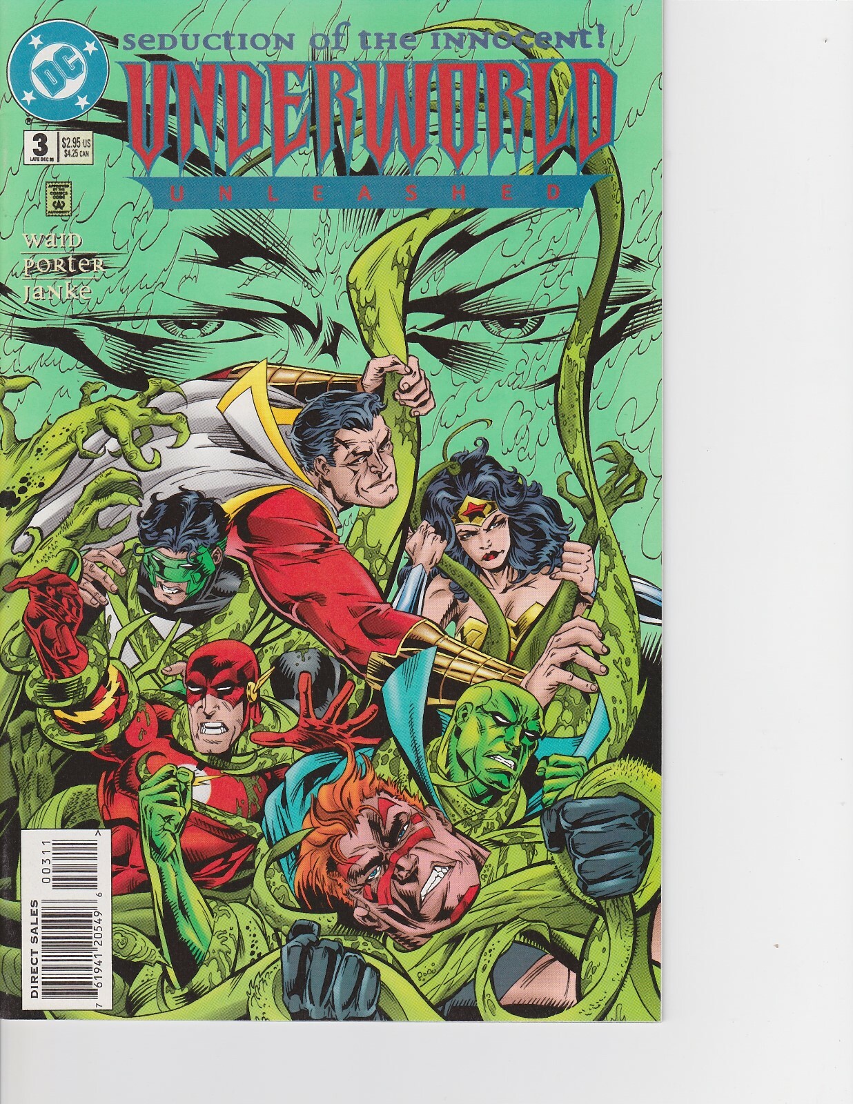 Underworld Unleashed #3 Captain Marvel, Wonder Woman FREE SHIPPING ...