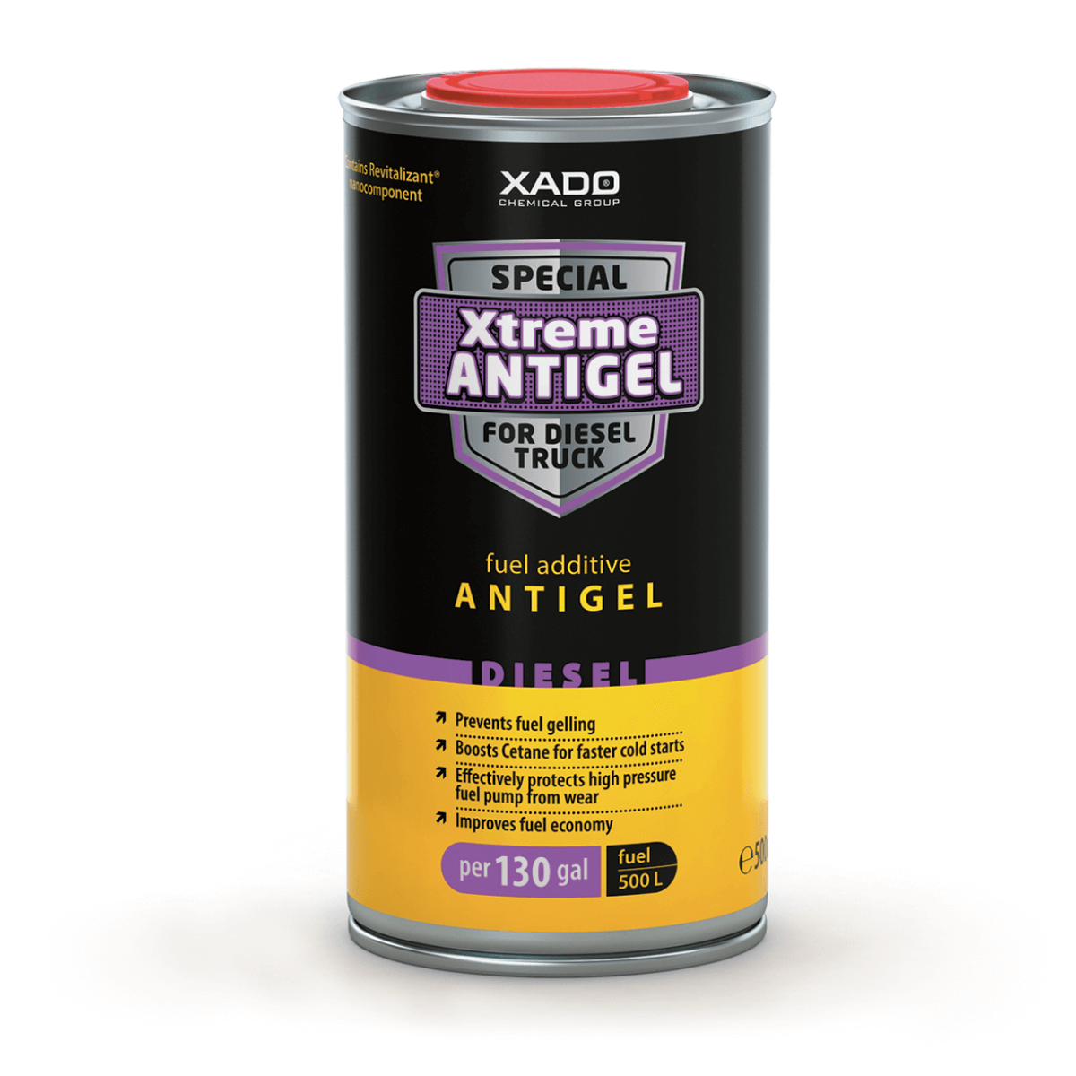 XADO Xtreme Antigel for Diesel Truck - Prevent Fuel Gelling During ...