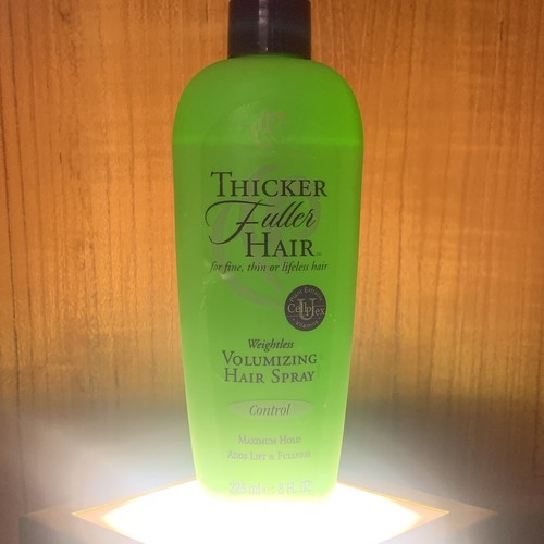 Thicker Fuller Hair Weightless Volumizing Hairspray Cell-U-Plex Rare ...