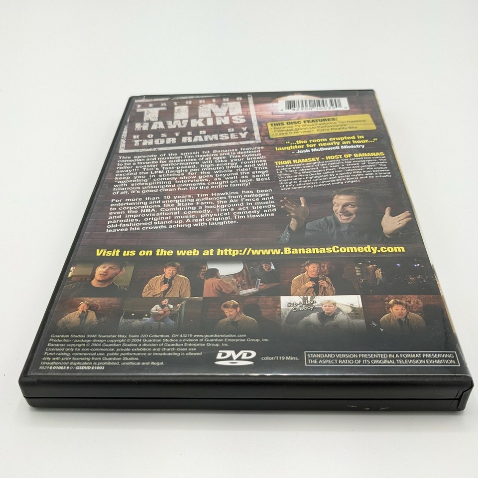 Bananas - Tim Hawkins SIGNED (Stand-Up Comedy DVD) 882900100390| eBay