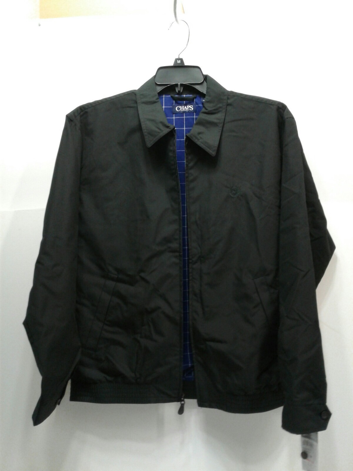 Big & Tall Barracuda Chaps Twill Full-Zip Jacket M,L,XL,XXL Black | eBay