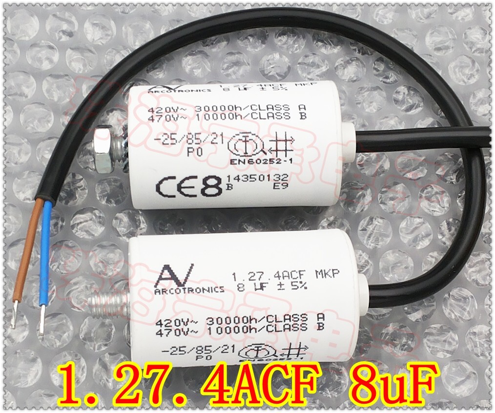 1pc new AV Arcotronics 1.27.4ACF 8uf 470V MKP capacitor #fg | eBay