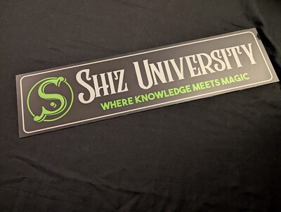 Shiz University Metal Aluminum Sign Mancave Wicked Oz | eBay