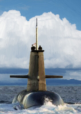 HMAS COLLINS - LIMITED EDITION ART (25) | eBay UK