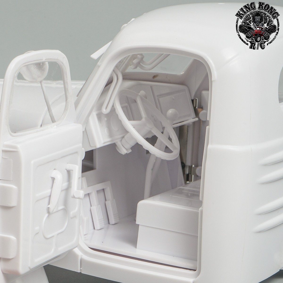 Soviet Truck RC Body Kit Unpainted Kingkong RC 1/12 Scale Soviet ZL130 ...