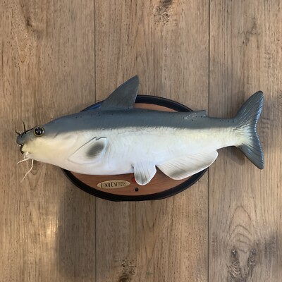 Gemmy Cool Cat CatFish Talking Singing Fish Working Condition Read ...