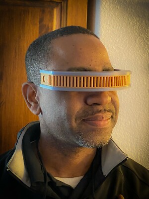 Star Trek Next Generation TNG Geordi La Forge Visor only Costume Prop ...