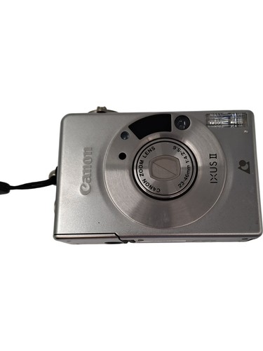 Canon IXUS II Digital Compact Camera Silver 23-46mm Zoom Lens T2540 ...