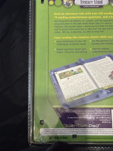 NEW Leap Frog Quantum Pad Learning System Treasure Island | eBay