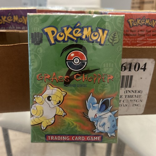 Vintage Pokemon TCG WOTC Base Set 2 Grass Chopper Theme Deck Factory ...