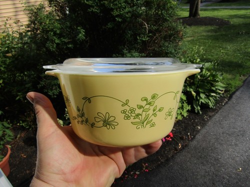 VTG PYREX SHENANDOAH #473B With the LID CASSEROLE very nice shape | eBay