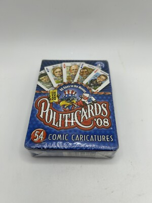 Politicards 2008 Collectible Playing Cards CLINTON OBAMA BUSH GORE ...