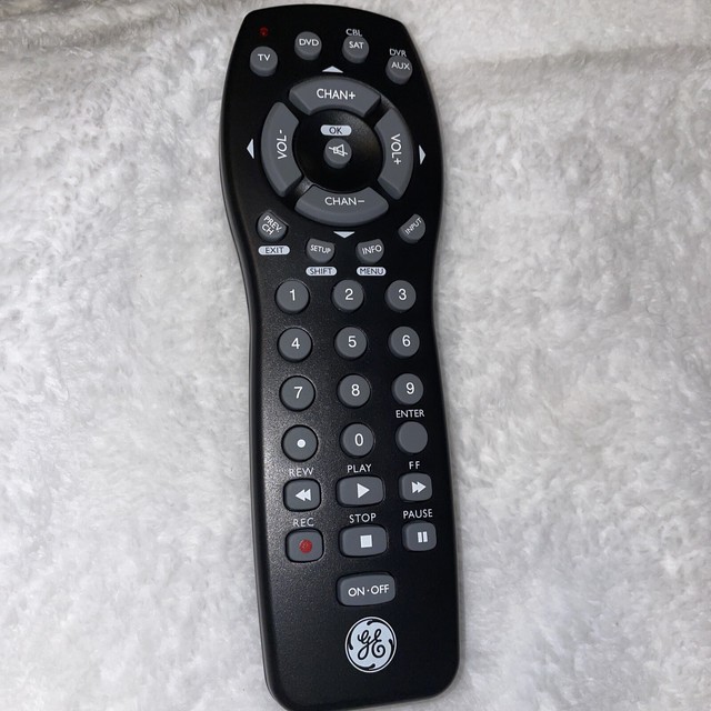 GE Universal TV Remote Control DVD Cable DVR Satellite Rc24993-c 2002 ...