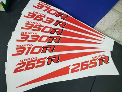 TRX 250R TRX250R DECALS STICKERS HONDA CHOOSE MODEL HRC FOURTRAX | eBay