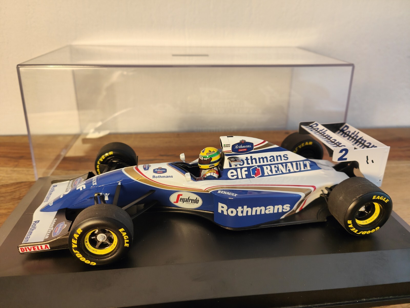 Williams Renault FW16 Senna Pacific GP F1 1994 Minichamps 1/18 Rothmans ...