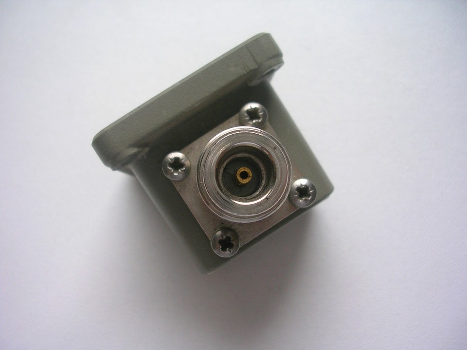 HP AGILENT X281A WAVEGUIDE WR90 TO COAXIAL N FEMALE TRANSITION #2890 | eBay