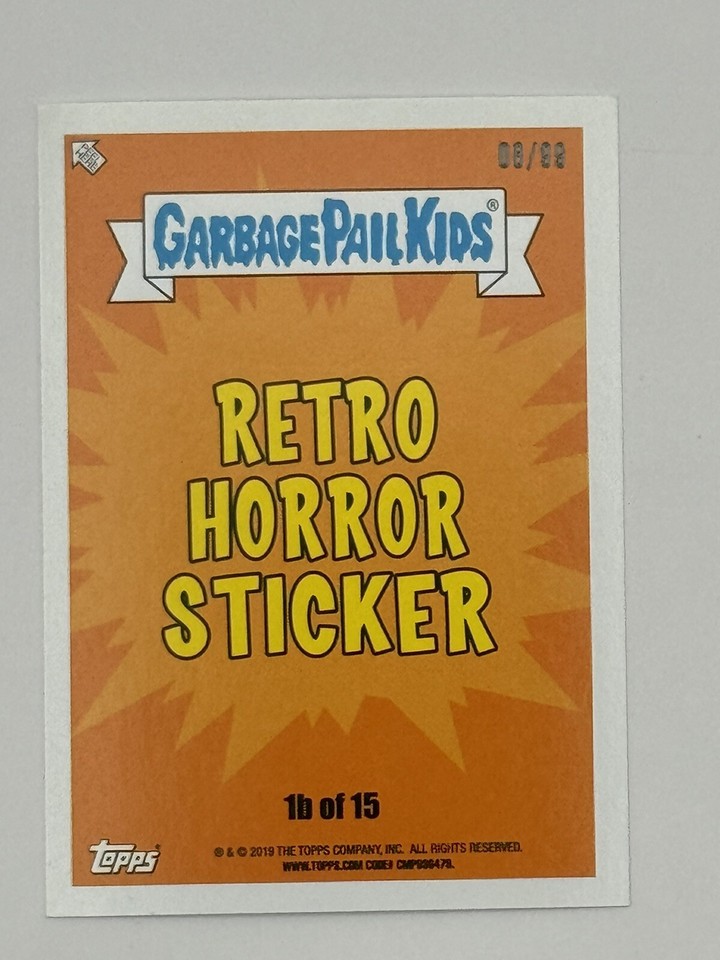 2019 Topps Garbage Pail Kids Revenge of Oh The Horror-ible INNER DAMON ...