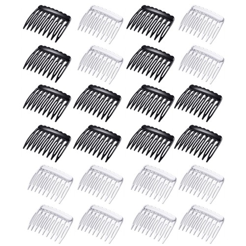 24 Pieces Small Hair Side Combs Plastic French Teeth Hair Combs Hair ...