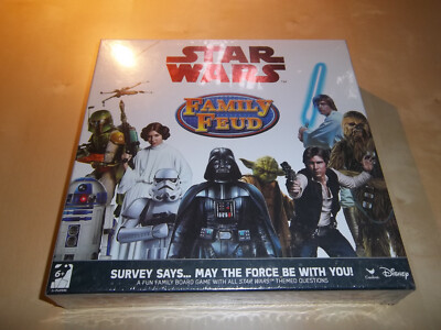 STAR WARS Disney Family Feud Trivia Board Game - Darth Vader SEALED | eBay