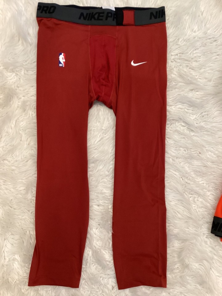 NIKE PRO COMPRESSION TIGHTS TEAM ISSUED NBA DN1547 $75 | eBay