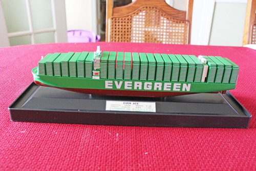 Official Evergreen Maritime Museum "Ever Ace" Container Ship Model 1: ...