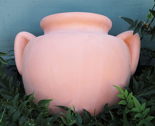 Natural Terracotta Fallen Pot or Hanging Pot with Loops Handles. 2 ...