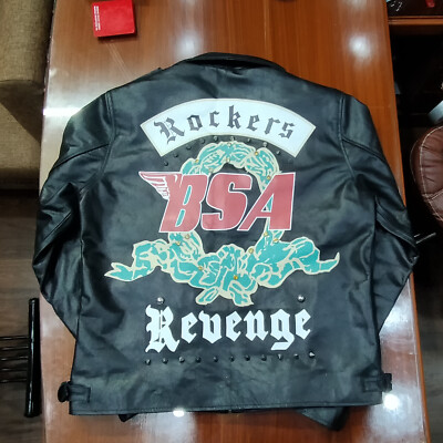 George Michael Faith Rockers Revenge BSA Cowhide Leather Jacket | eBay