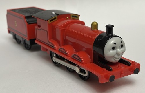 Thomas & Friends TrackMaster JAMES Motorized Train Engine HIT TOY WORKS ...