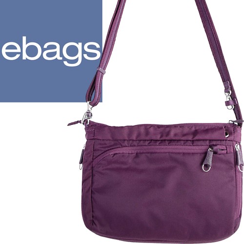 ebags Pac Safe Women's Crossbody Bag, Purple, Lightweight Design -Mint ...