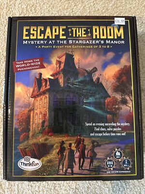 Escape the Room game - Mystery At The Stargazers Manor - 8+ Player Game ...