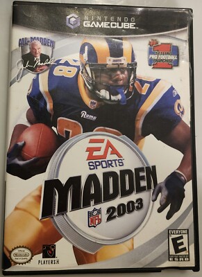 Madden 2003 - Gamecube - Complete W/Manuel - Fantastic Condition | eBay