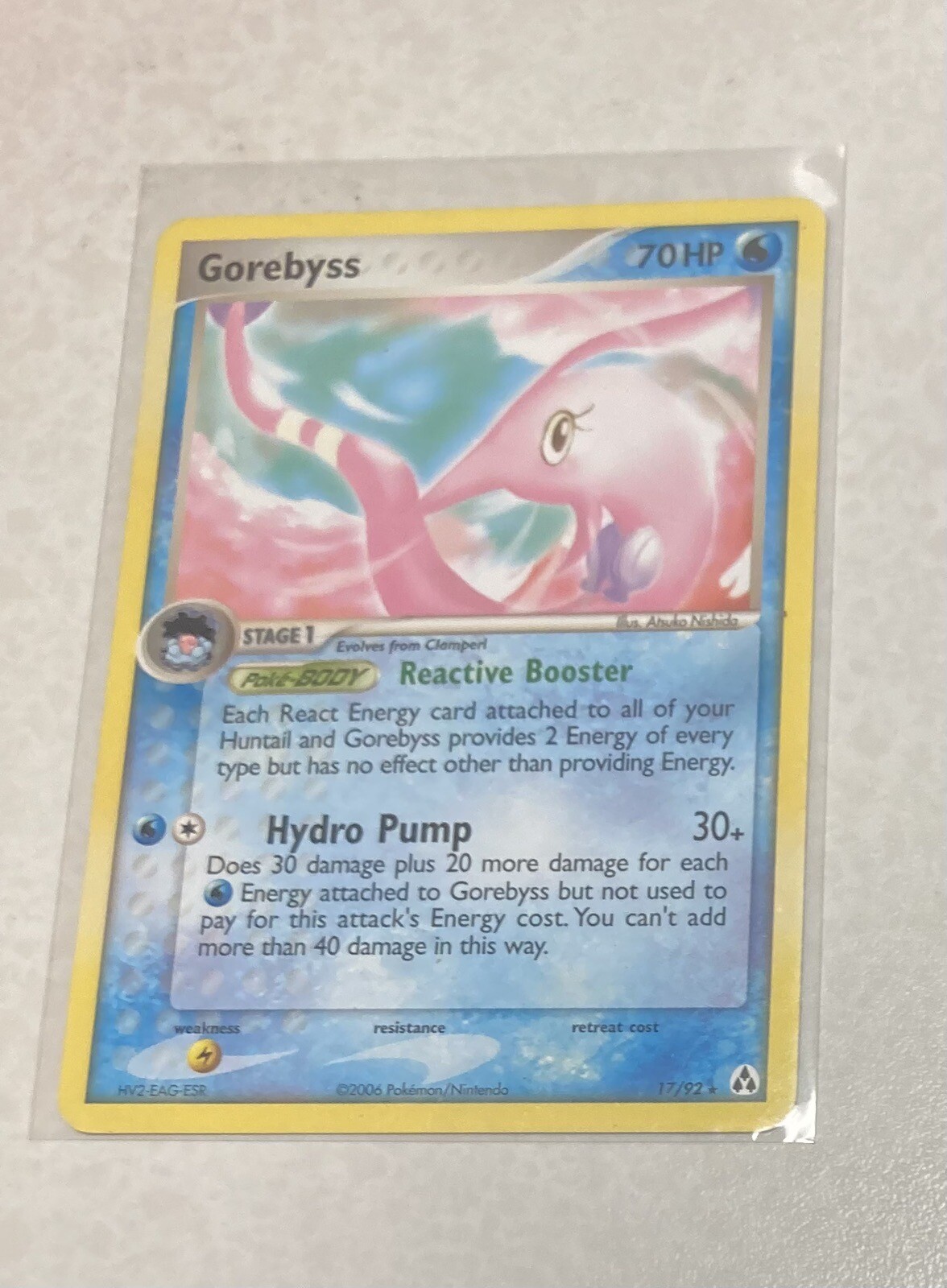 **Moderate Play** Gorebyss 17/92 EX Legend Maker Pokémon Card NON-HOLO ...