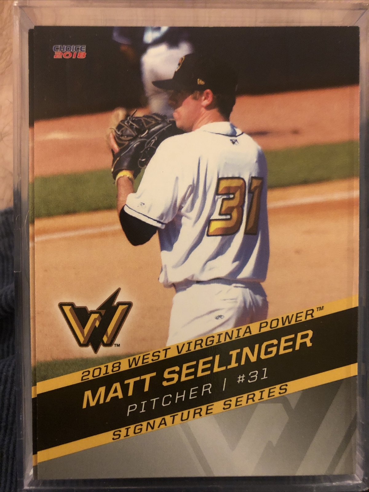 2018 West Virginia Power Matt Seelinger RC Rookie Pittsburgh Pirates | eBay