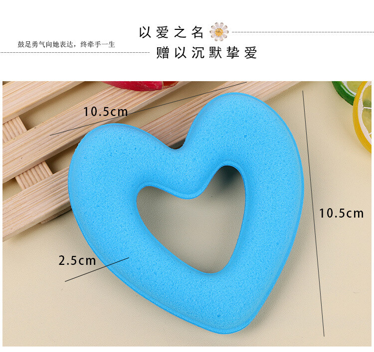 Hair Bun Maker Ring Donut Heart Shape Tiaras Hair Styling Tool Sponge ...