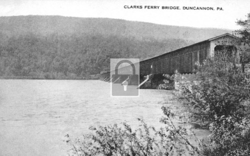 Clarks Ferry Bridge Duncannon Pennsylvania PA - Reprint | eBay
