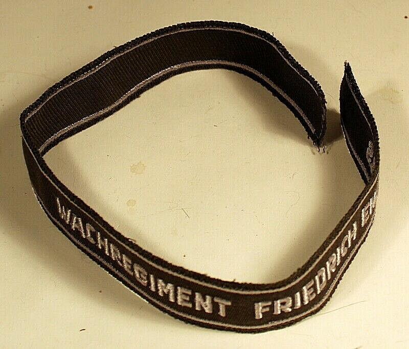 East German Germany DDR GDR NVA "Wachregiment Friedrich Engels" Cuff ...