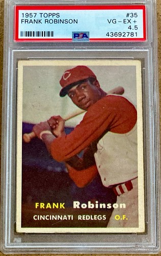 1957 Topps #35 Frank Robinson Rookie PSA 4.5 VG-EX+ RC | eBay