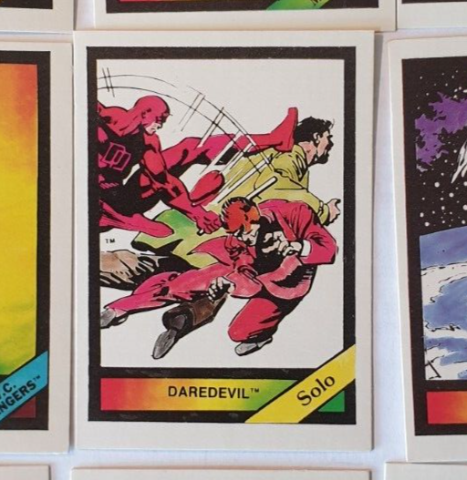 1987 MARVEL UNIVERSE COMIC IMAGES TRADING CARDS DAREDEVIL CARD # 83 | eBay