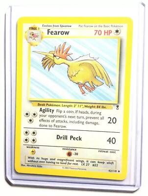 FEAROW - 42/110 - Legendary Collection - Uncommon - Pokemon Card - NM ...