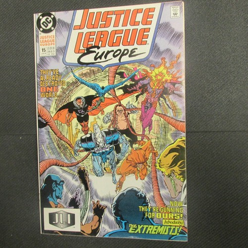 DC Comics Justice League Europe Issue #15 Introducing The Extremists ...