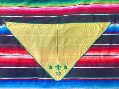 Vintage Official Boy Scouts Neckerchief Yellow BSA 150 Annandale VA ...