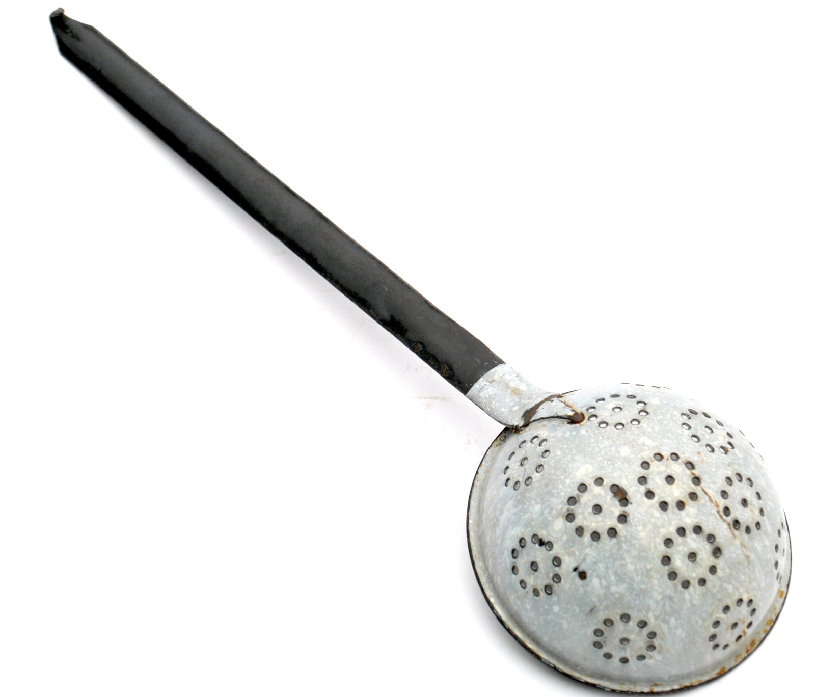 Vintage Metal Iron Ladle Spoon Cauldron Colander Made in Poland | eBay