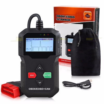 CAR FAULT CODE READER ENGINE SCANNER DIAGNOSTIC RESET TOOL OBDII fits ...