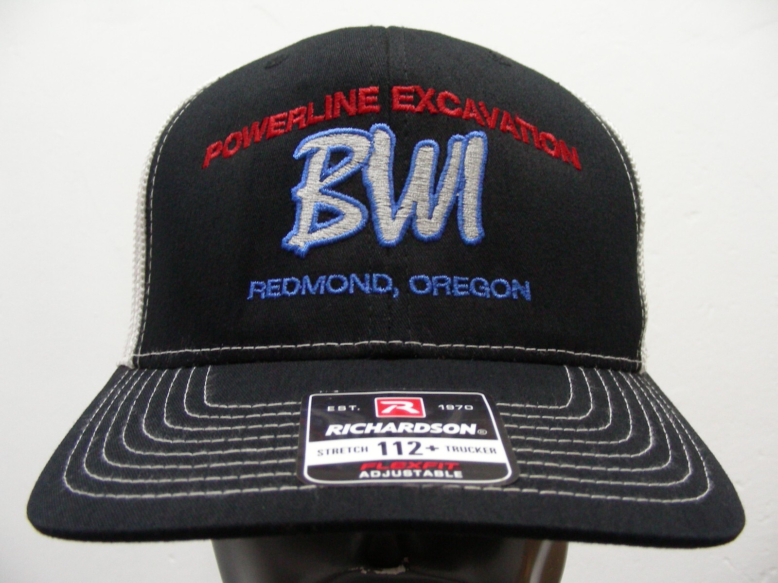 POWERLINE EXCAVATION - BWI - One Size Adjustable SNAPBACK Baseball Cap ...