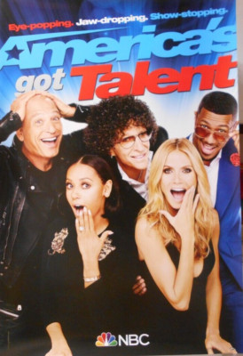 NBC America's Got Talent Poster 27" x 40" Free Shipping (2 posters) | eBay