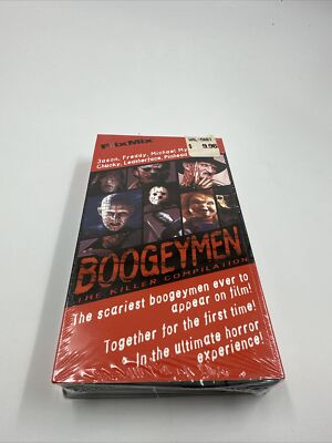 Boogeymen The Killer Compilation NEW SEALED Myers Jason Chucky Krueger ...